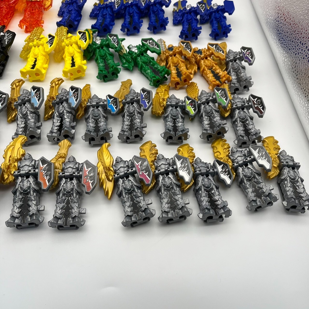 Power Rangers Dino Fury Morpher Ryusoulger Ryusoul DX Key Set of 55 pcs ...