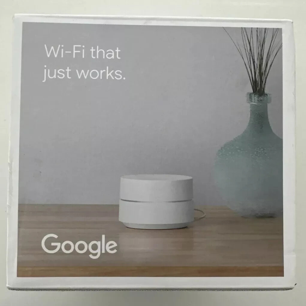 Google Home Wi-Fi System AC1200 Dual Band Mesh Router AC 1304 New ...