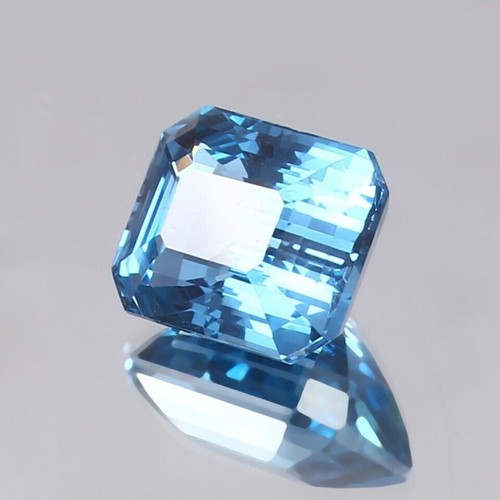 5Ct Certified Natural Santa Maria Blue Aquamarine Emerald Loose ...
