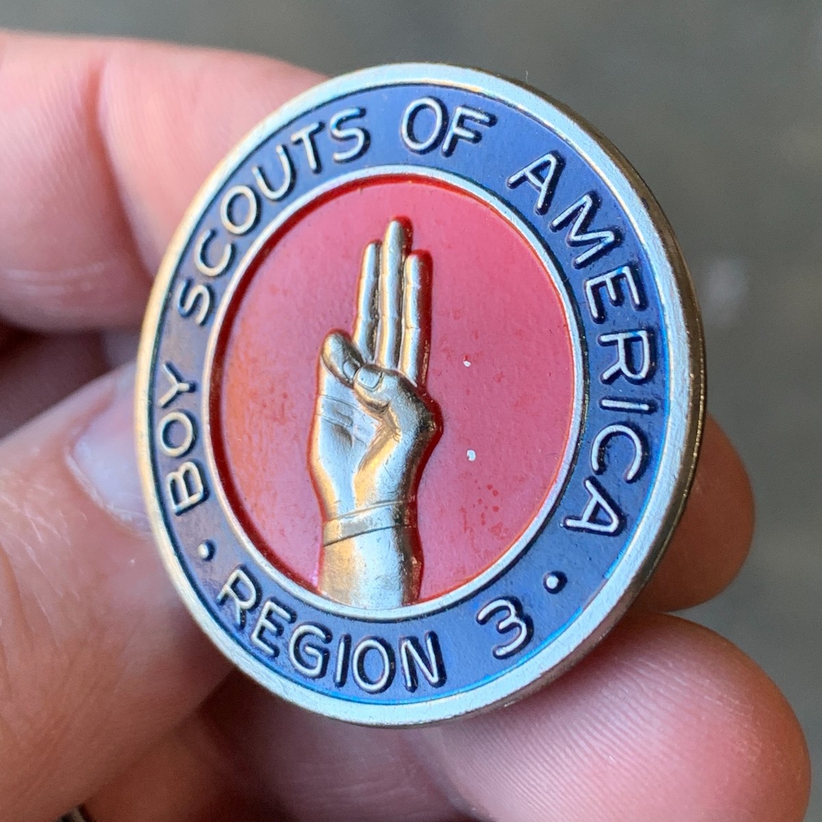 Boy Scout Hand Symbol