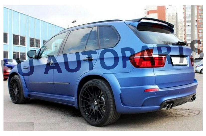 BMW X5 E70 MK2 (2007-2013) Gloss Black M Performance Rear Roof Boot ...