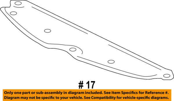 5144247030 Genuine Toyota Cover Engine Under 51442-47030 for sale ...