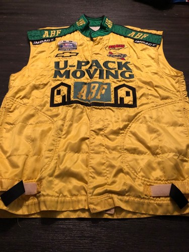 Brain Vickers #10 ABF Crew Vest Firesuit Nascar | eBay