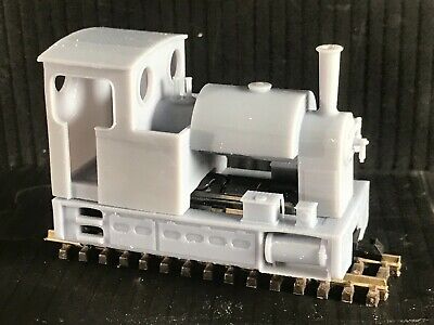 OO9/009 Saddle Tank Steam Narrow Gauge Locomotive to fit Kato chassis ...