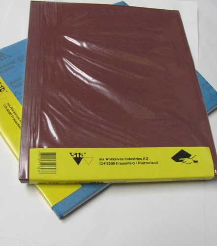 Schleifpapier sia 2915 siarol - 25 Bögen Korn P220 | eBay.de