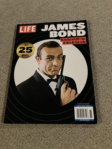 Life Magazine 2021 James Bond 007 All 25 Movies | eBay