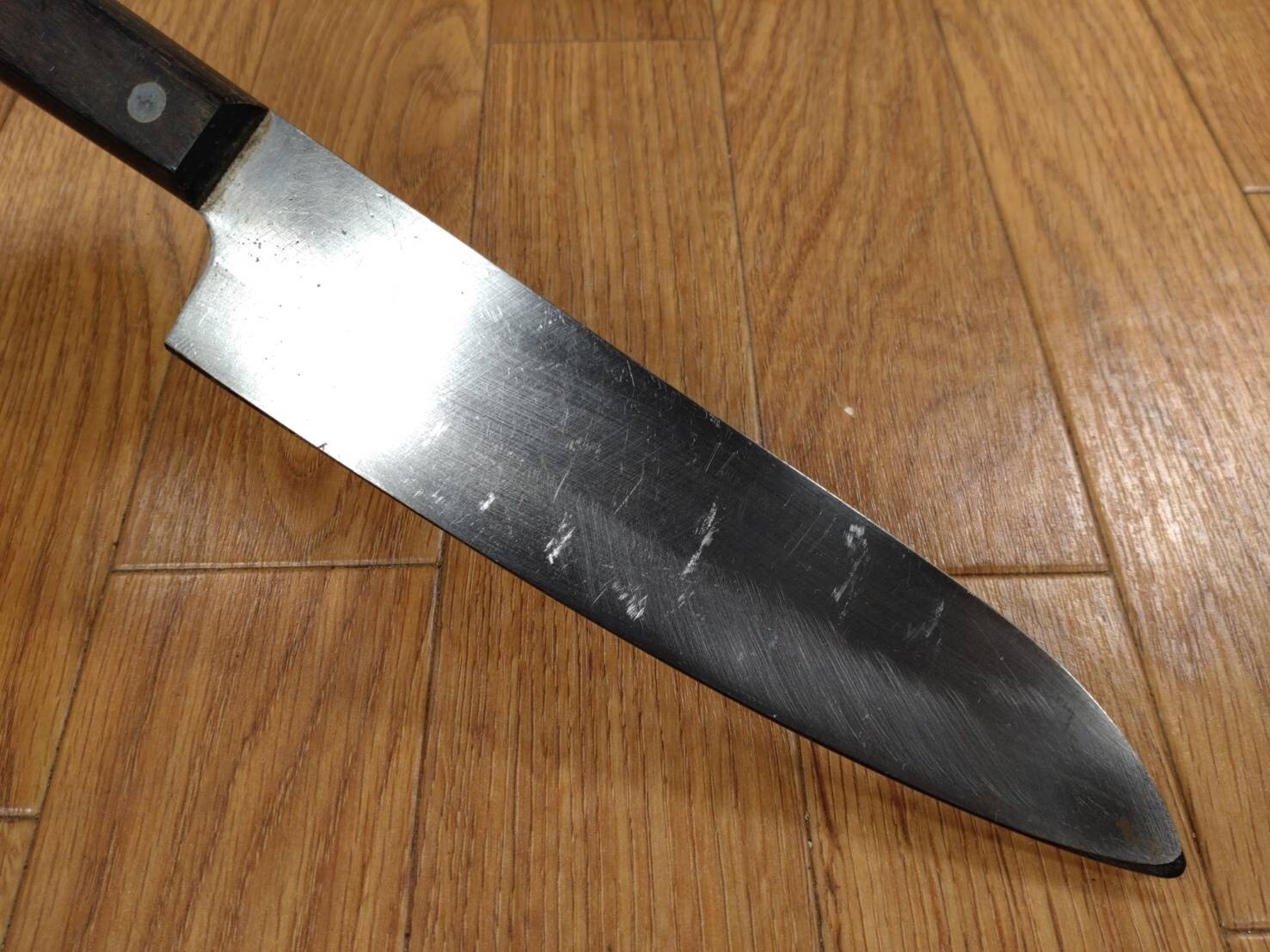 Japanese Chef's Kitchen Knife SANTOKU Vintage from Japan for All 173 ...