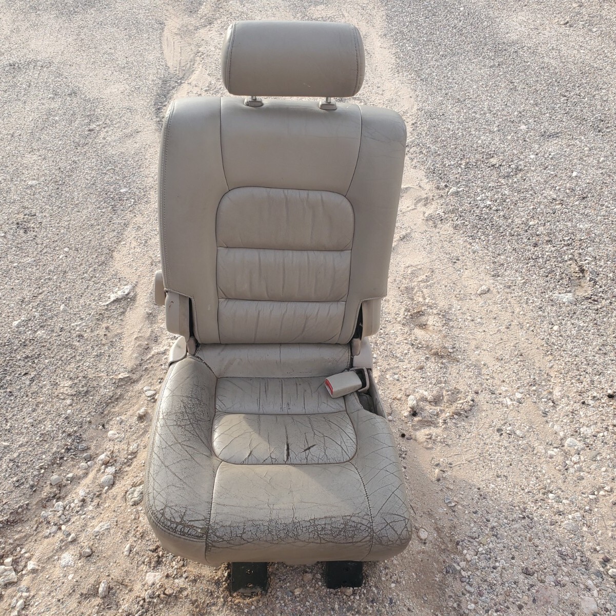1998-2002 Lexus LX470 2nd Row Right Passenger Rear Seat Tan Beige ...