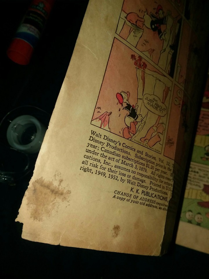 Walt Disney's Comics and Stories #139 dell 1952 golden age donald duck ...