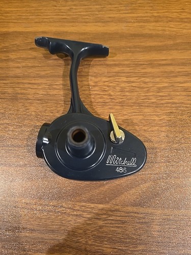 Vintage Garcia Mitchell 486 FISHING REEL Sky Blue Frame Housing 82717 ...