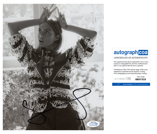 Samara Weaving Signed SCREAM VI Laura Crane 8x10 Photo EXACT Proof ACOA ...