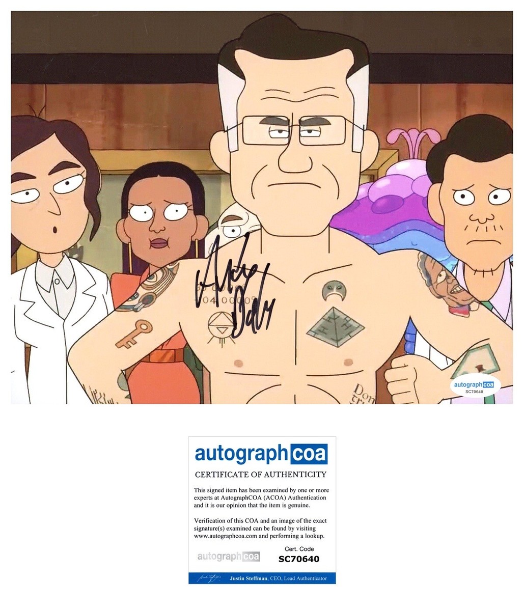 Andrew Daly Actor Andy Daly 'American Dad' Signed 8x10 Photo 'Memphis