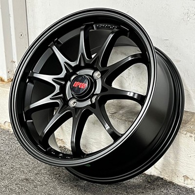 16" IPW 506 CE28 STYLE WHEELS RIMS BLACK 4 LUG FITS ACURA INTEGRA RS LS ...