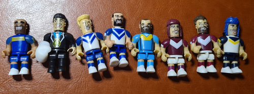NRL Micro Figures Classic Players Mix Teams - lot of 8 | eBay Australia