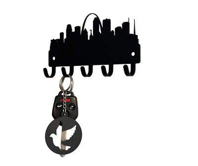 St Louis City Skyline Key Holder with 5 Hooks - Made in the USA | eBay