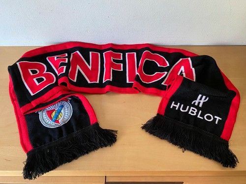 New - Scarf S.L.Benfica / Hublot Schal - 128 X 20 CM - Rot Und Schwarz ...