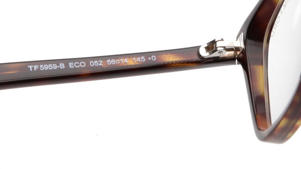 NEW TOM FORD TF5959-B ECO 052 Eyeglasses Frame 56-14-145m B42mm Italy ...