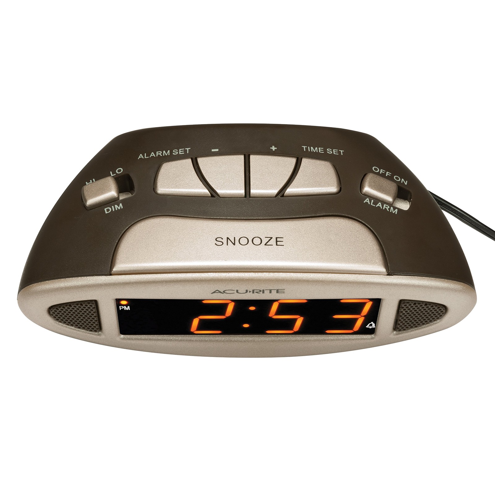 13027A Intelli-Time Digital Alarm Clock,Black 72397130271| eBay