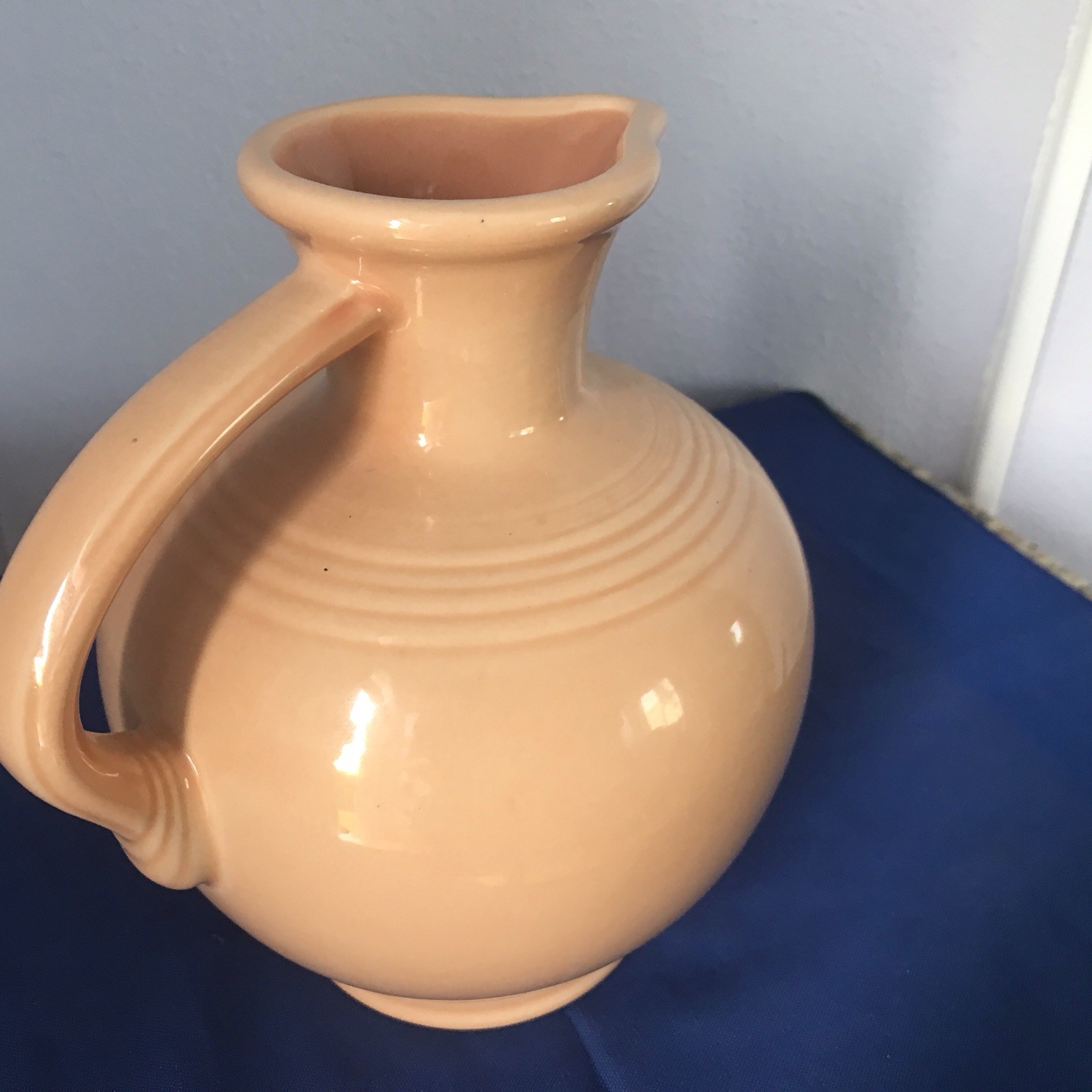 Vintage Fiestaware HLC Fiesta Apricot Water Jug Carafe | eBay