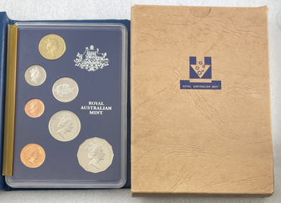 1985 Australian Proof 7 Coin Set in Wallet Top Coins! Original RAM packaging | eBay Australia