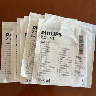 PHILIPS ZOOM EVA TRAY MATERIAL 5 IN X 5 2 PER BAG Sealed 11pcs | eBay