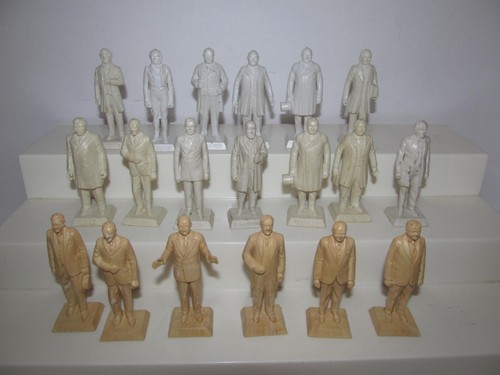 Vintage 1960's MARX United States President Miniature Figure LOT | eBay