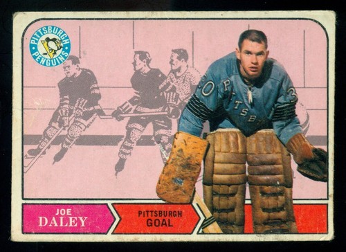 1968-69 OPC O PEE CHEE #188 Joe Daley VG-EX RC PITTSBURGH PENGUINS ...