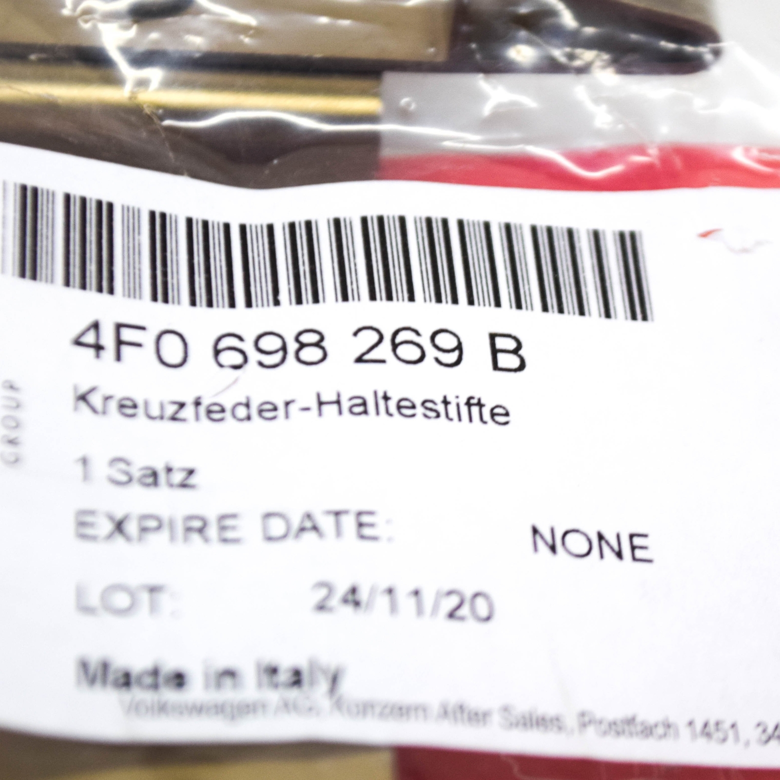 AUDI RS7 Sportback 4G8 Front Brake Caliper Fitting Set 4F0698269B NEW ...