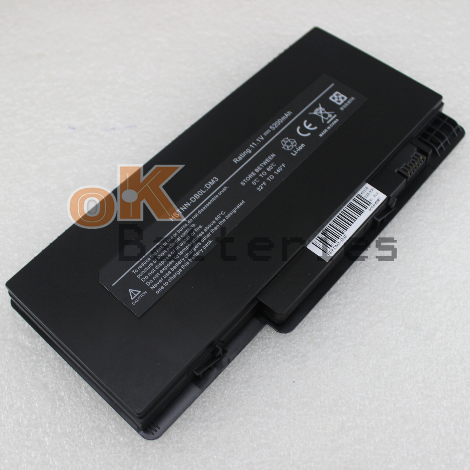 5200mAh 6-Cell Battery for HP Pavilion DM3-1039WM DM3-1044NR DM3-1040 ...