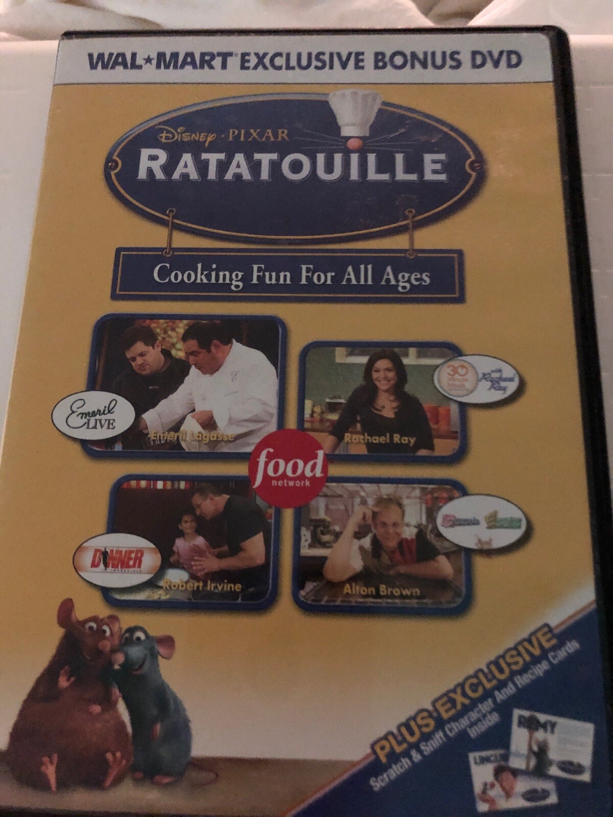 RATATOUILLE: Cooking Fun for All Ages (Wal-Mart Exclusive Bonus DVD ...