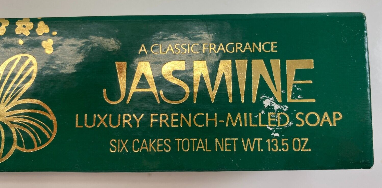 Vintage Hewitt Jasmine French Milled Luxury Soap 6 Bars Original Box 13 ...