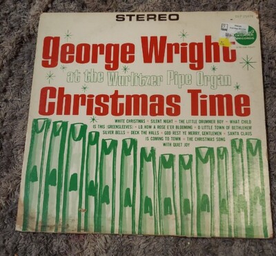 George Wright At The Wurlitzer Pipe Organ Christmas Time Album Vintage ...