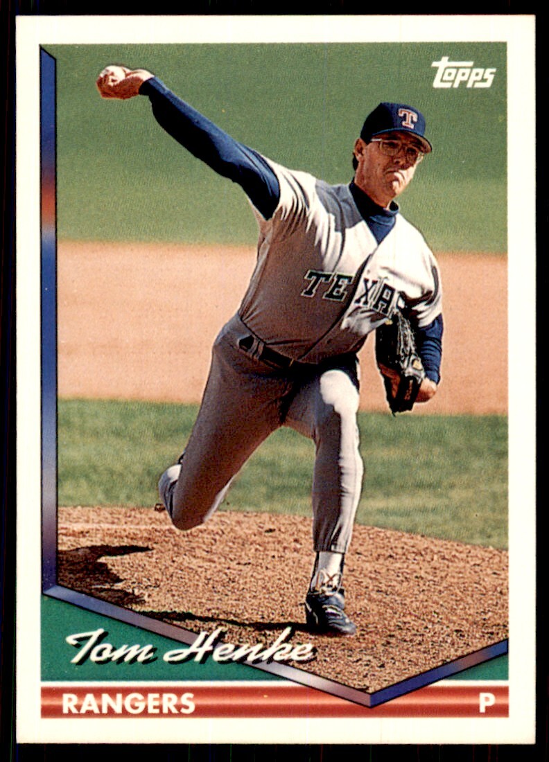 1994 Topps Tom Henke Baseball Cards #644 | eBay