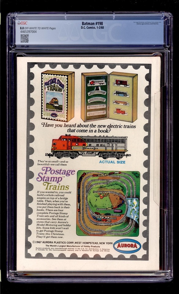 Batman #198 1968 CGC 8.0 VF OW/W High Definition Scans** | eBay