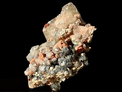 Calcite with Copper Inclusions on Copper with Epidote -Kingston Mine ...