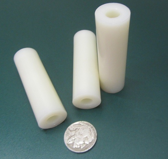 Nylon 66 Spacer, Natural, NO.5/16" Screw, 3/4" OD x .315" ID x 2 1/2 ...