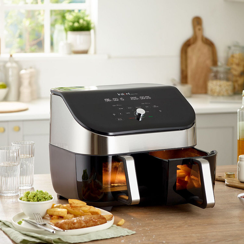 Instant Vortex Plus Dual Drawer Air Fryer with ClearCook | eBay
