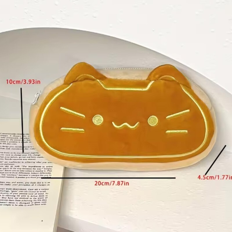 Caramel Neko Pan Cat Pen Pouch Bag - Anime Manga Kawaii 10x20cm New ...