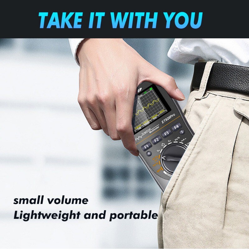 Digital oscilloscope 6000 count multimeter 50Msps sampling rate ...