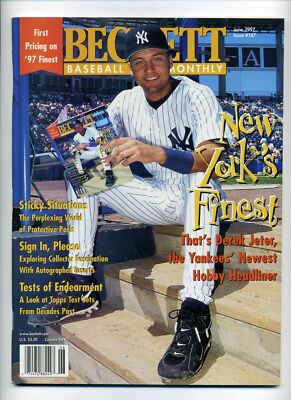 Beckett Baseball Magazine #147 June 1997 Derek Jeter, Fernandez Covers ...