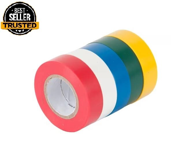 1/2 In. X 20 Ft. Colored Electrical Tape (5-Pk), FREE SHIPPING ...