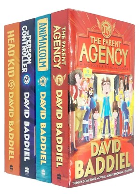 Parent Agency, AniMalcolm, Head Kid ,David Baddiel 4 Books Collection ...