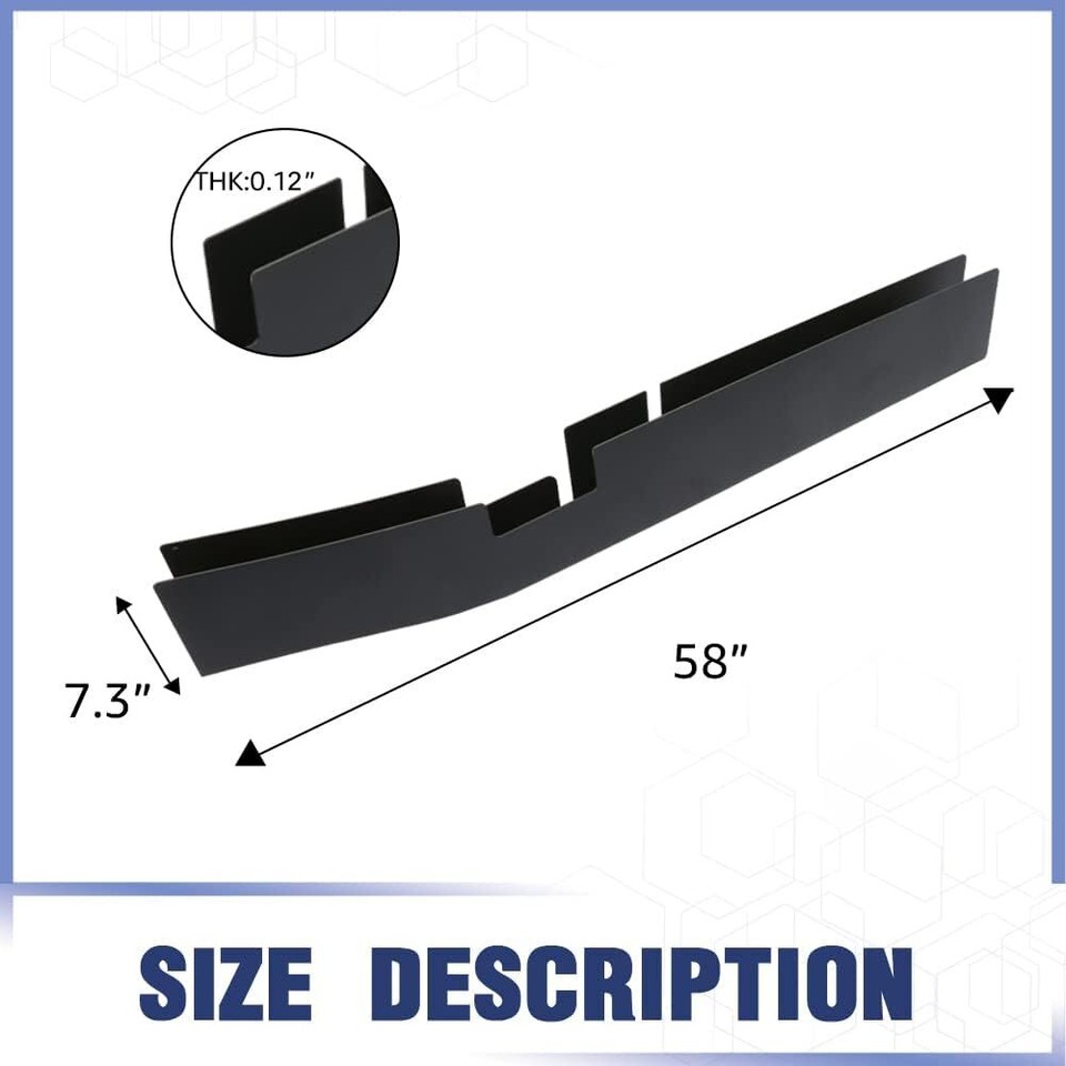 Mid Frame Rail Rust Repair Kit For 2004-2008 Ford F150 Super Crew Cab ...