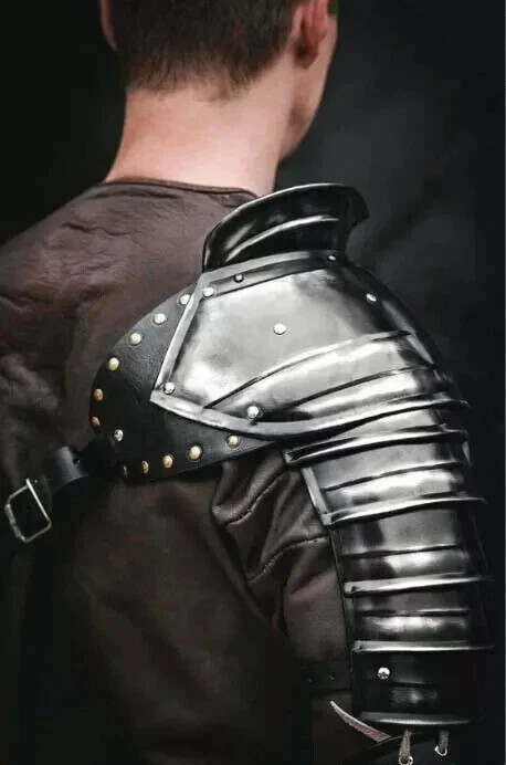Medieval Single Pauldron Metal Sleeve Shoulder Arm Armor For Spartacus ...