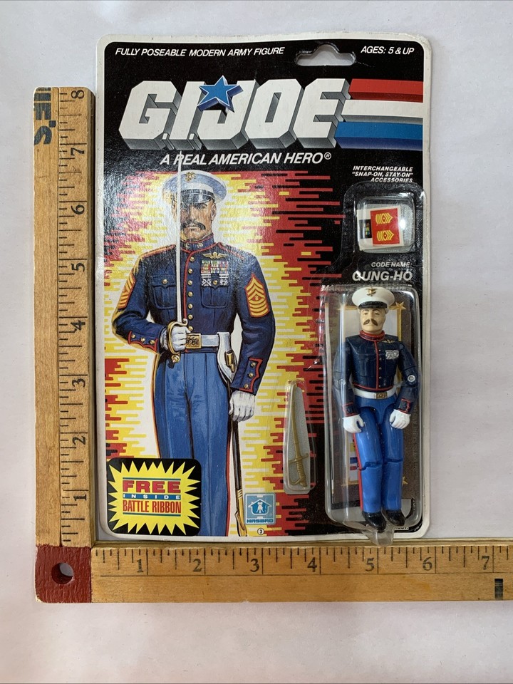 VINTAGE 1986 GI JOE GUNG-HO ACTION FIGURE Sealed In Package *FREE SHIP ...