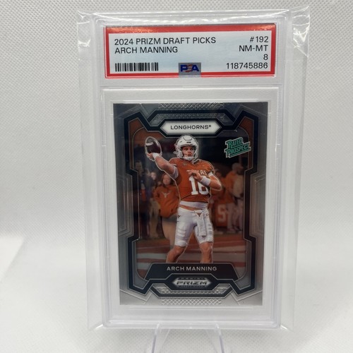 2024 Panini Prizm Draft Picks - Rated Prospect Arch Manning #192 (RC ...