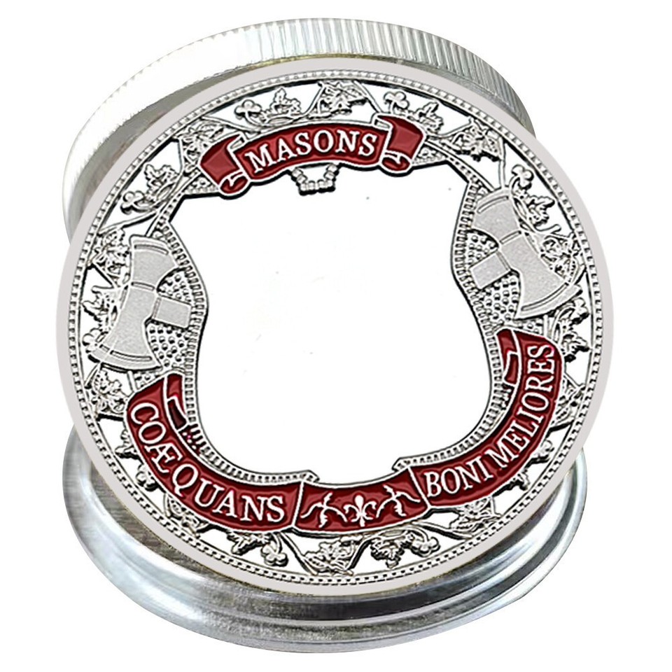 Freemasons Masonic Coin Souvenir Masons 3D Challenge Coin Medal | eBay