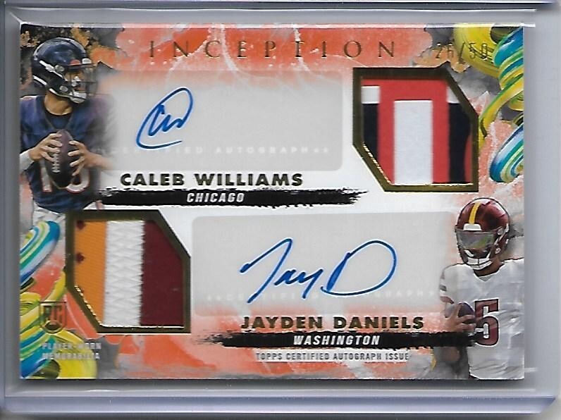 Hottest 2024 NFL Rookie Card Auctions