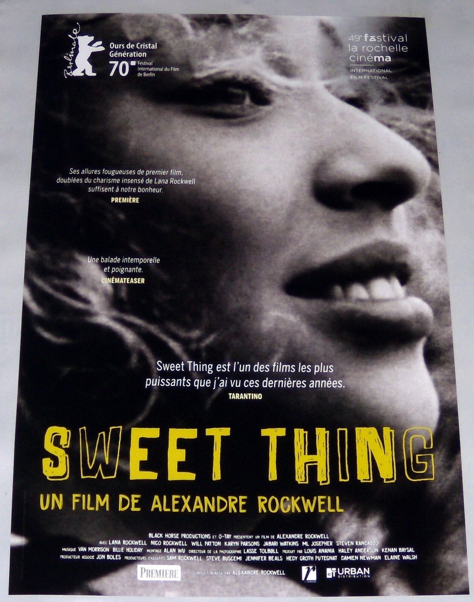 Nico Rockwell Sweet Thing" Japanese Movie Flyer, Alexandre Rockwell,