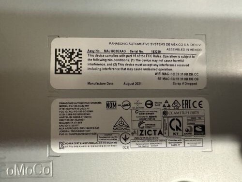 2020-2023 Ford Explorer APIM SYNC 3 Non-Nav Interface Module LB5T ...